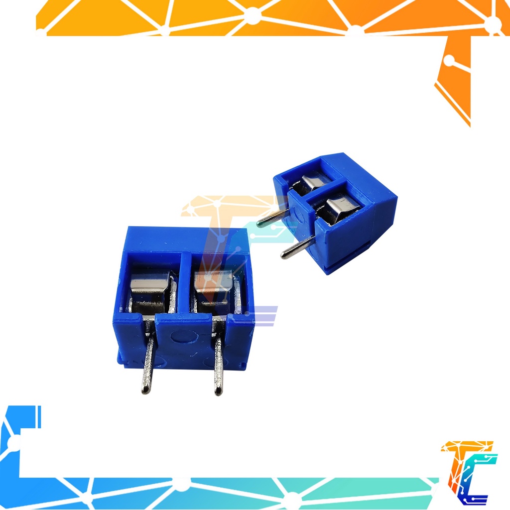 2pcs 2 Pin Terminal Block KF301-2P 2 Pin Plug-in Screw Terminal Block ...