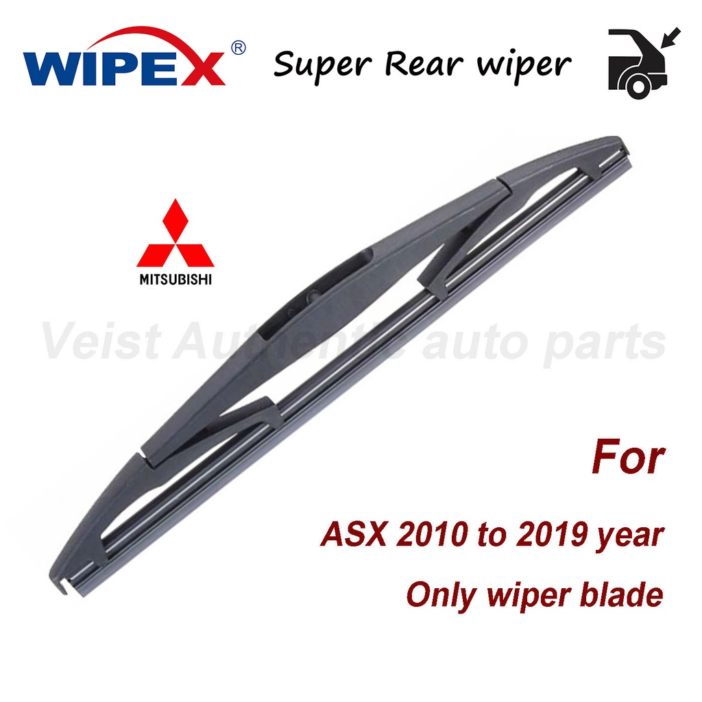 For Mitsubishi ASX 10B Rear Wiper Blade for 2010 to 2019 year Car Back ...