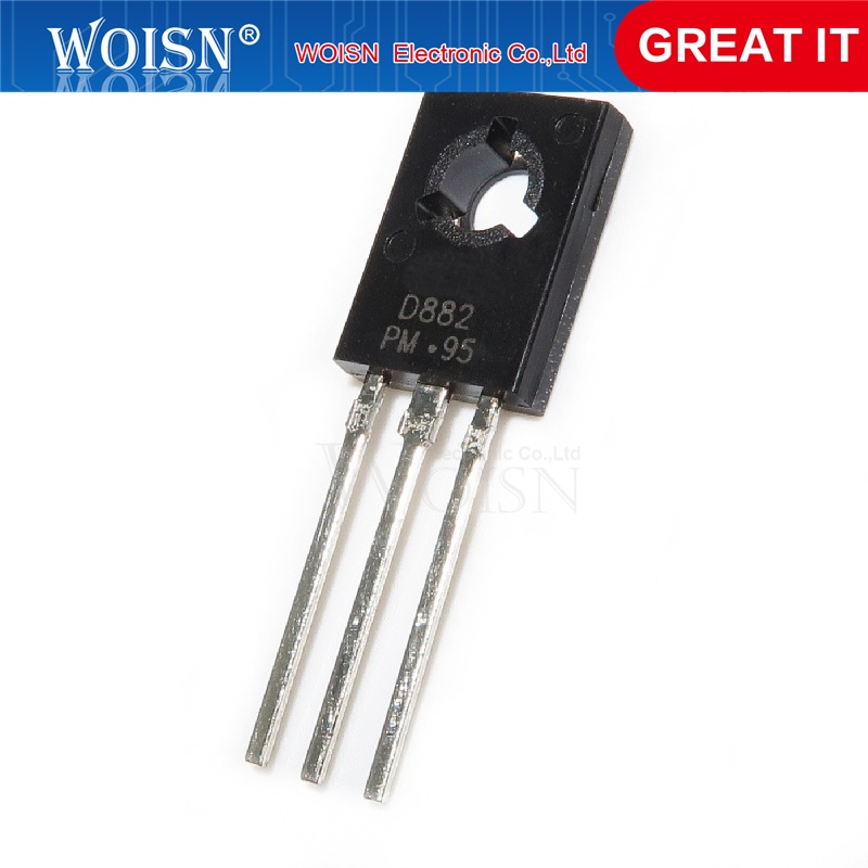 20pcs/Lot Triode Transistor D882 2SD882 3A/40V TO-126 NPN Power Triode New Original In Stock ...