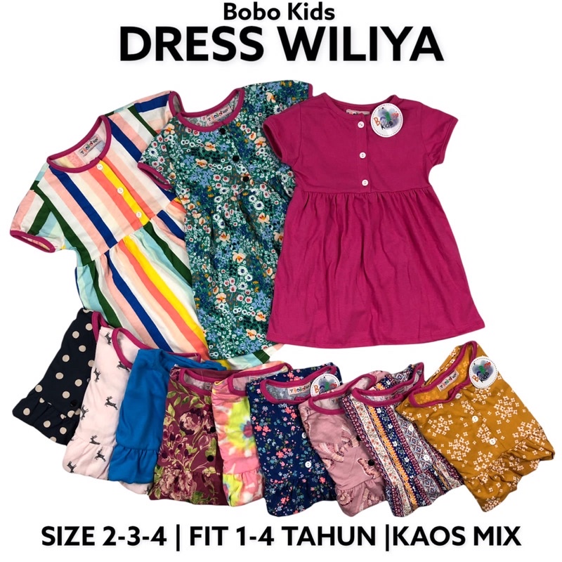 BOBO KIDS WILIYA DRESS 234 | Shopee Philippines