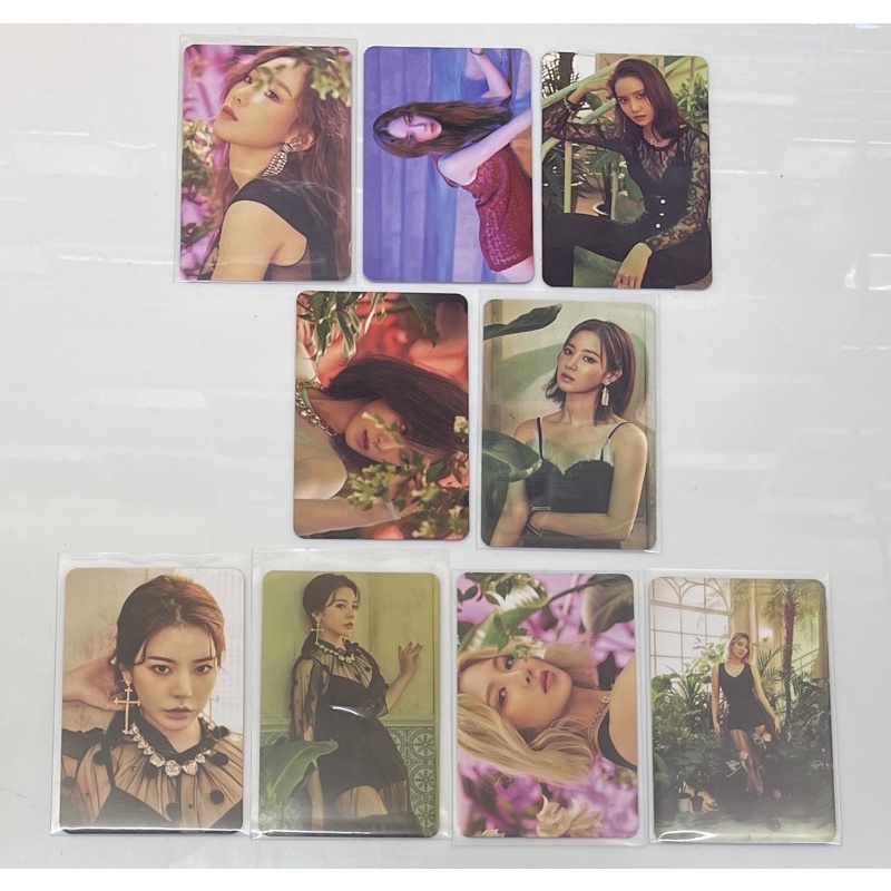 Girls’ Generation Lil Touch Photocards Taeyeon Yoona Yuri Sunny Hyoyeon ...