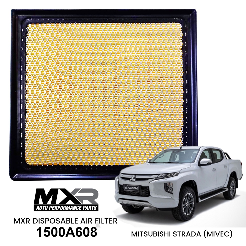 MXR AIR FILTER FOR MITSUBISHI MONTERO & MITSUBISHI STRADA (MIVEC ...