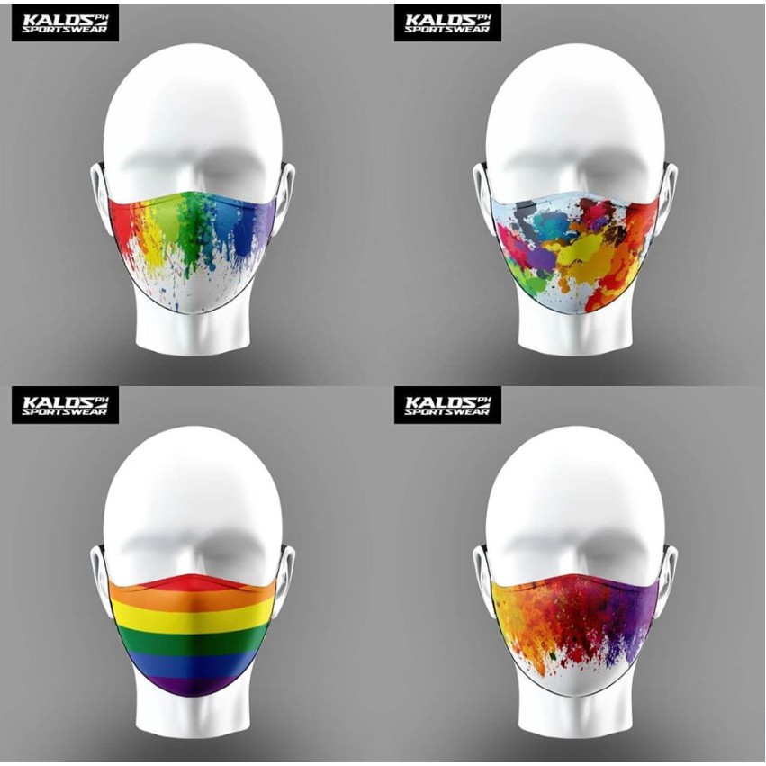 PRIDE/RAINBOW CLOTH FACE MASK | Shopee Philippines