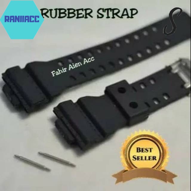 Casio G-SHOCK GA100 GA-100 RUBBER STRAP G-SHOCK GA100 GA-100 GA100 ...