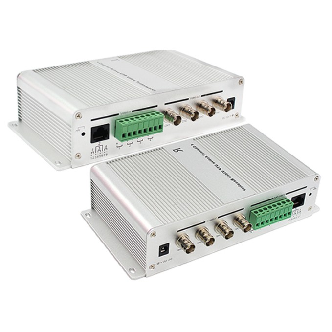 4CH HD-TVI/CVI/AHD CCTV camera Active Video Balun Transmitter ...