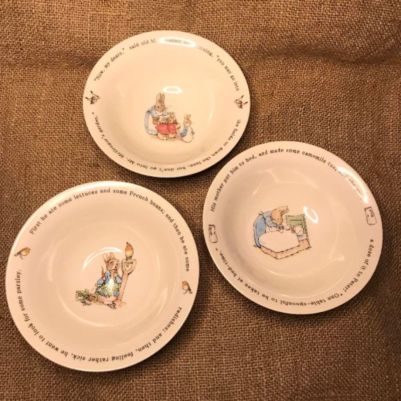 Peter Rabbit Bowls (sold per piece) | Shopee Philippines