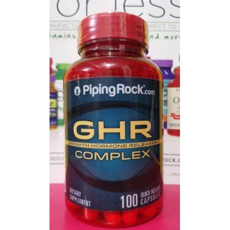 GHR Complex Growth Hormone Releaser 100 Quick Release Capsules Piping ...