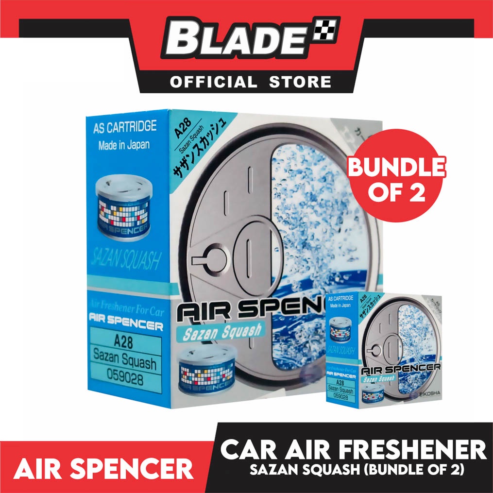 2pcs Air Spencer Eikosha Car Air Freshener A28 (Sazan Squash) | Shopee ...