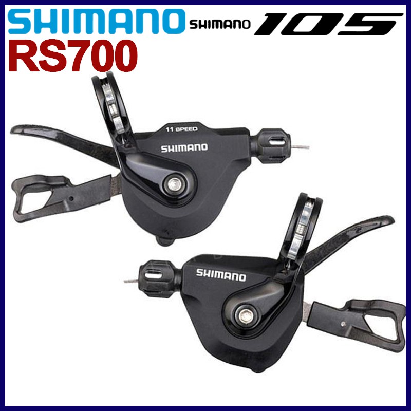 SHIMANO 105 RS700 2x11 Speed Shifter RAPIDFIRE PLUS Shifter Lever Flat ...