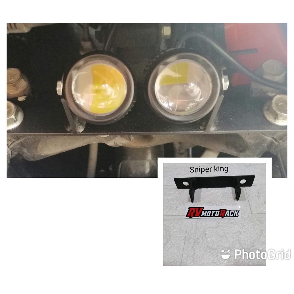 Mini Driving light (MDL) BRACKET for Sniper 135.150.155 | Shopee ...