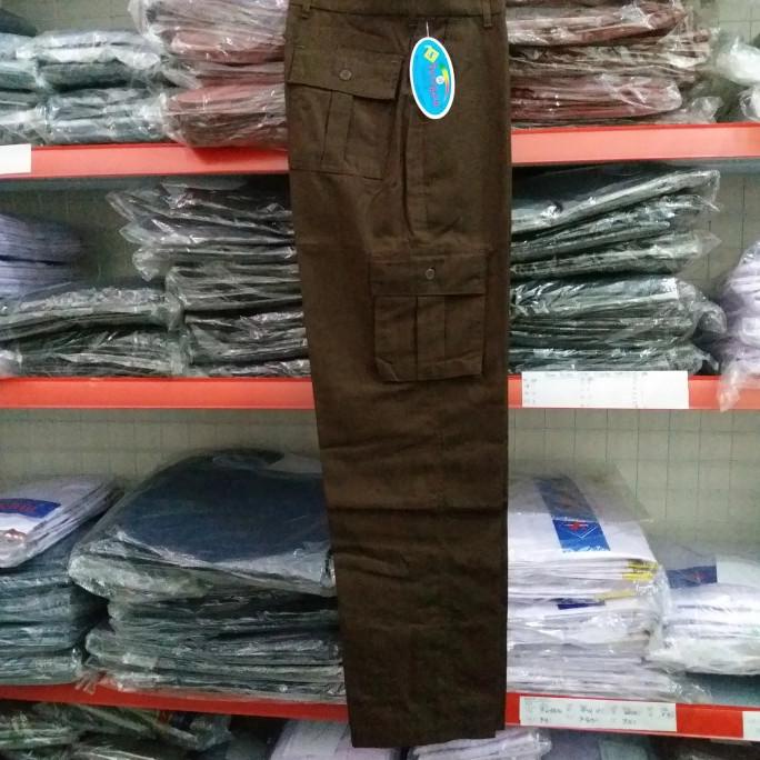 Quality Field Pdl Uniform Cargo Block Pocket Scout Trousers | Shopee ...