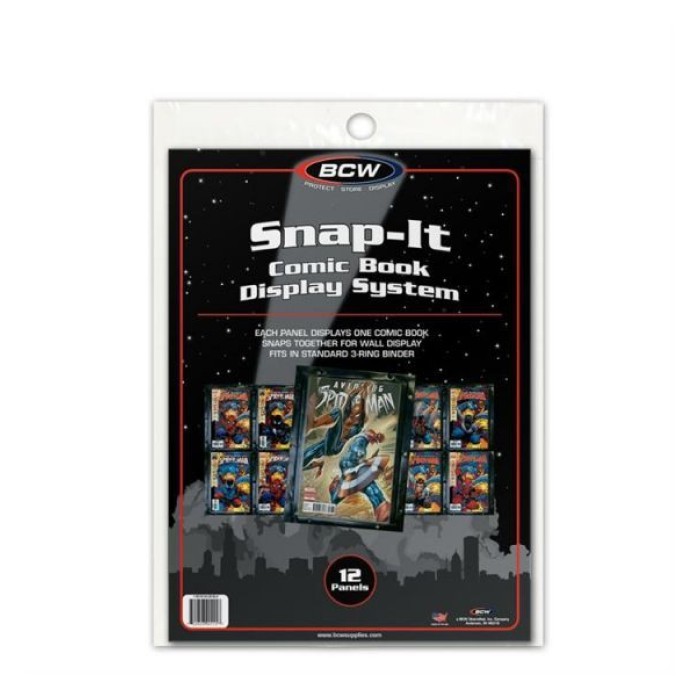BCW Comic Book Snap-It - Black (1pieces) | Shopee Philippines