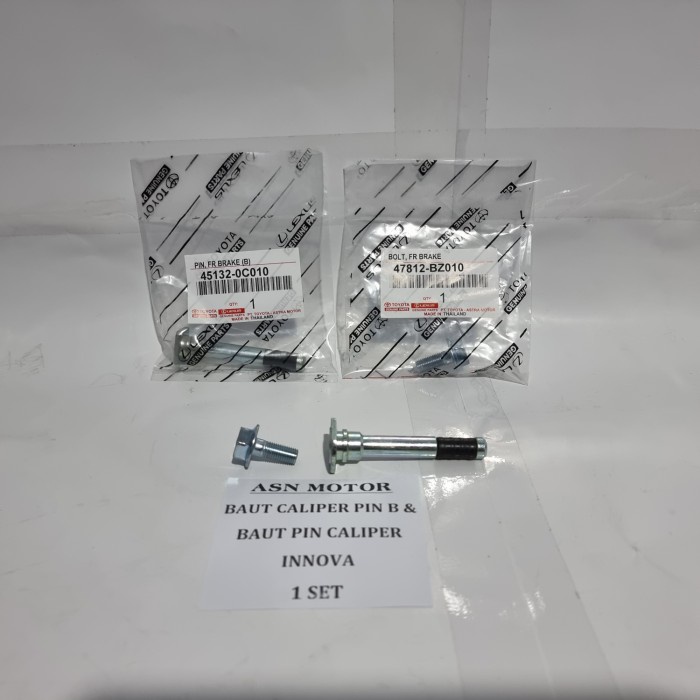Pin B CALIPER Bolt And INNOVA CALIPER PIN Bolt Price PER 1 SET 2PC ...