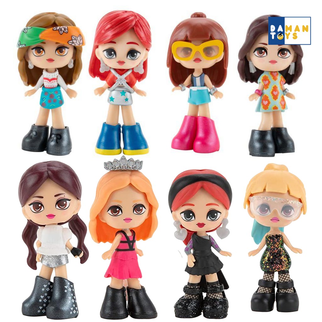 Kpop Star Figure BlackPink Set Of 8 Pcs, Lisa, Jisoo, Rose, Jennie ...