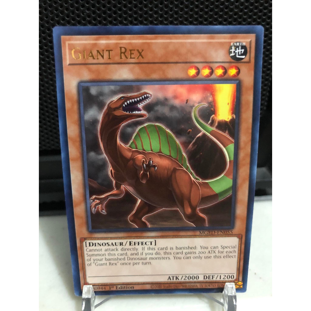 Giant Rex - MGED-EN055 - Rare 1st Edition | Shopee Philippines