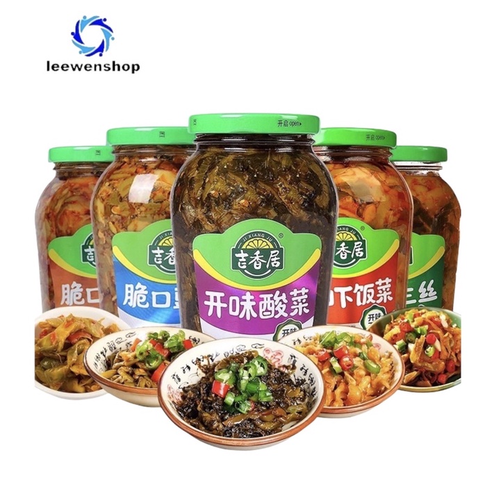 JiXiangJu Spicy Pickles(LongBean) Chinese Famous food Brand Sauce ...