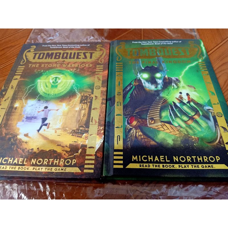 Michael Northrop TOMBQUEST BOOKS 4 & 5, hardcover | Shopee Philippines