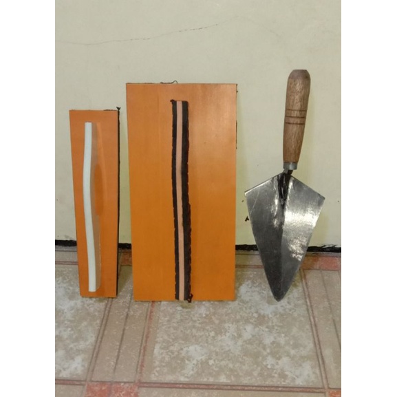 Cement Trowel and Plastering Trowel Rodela Rubber Set | Shopee Philippines
