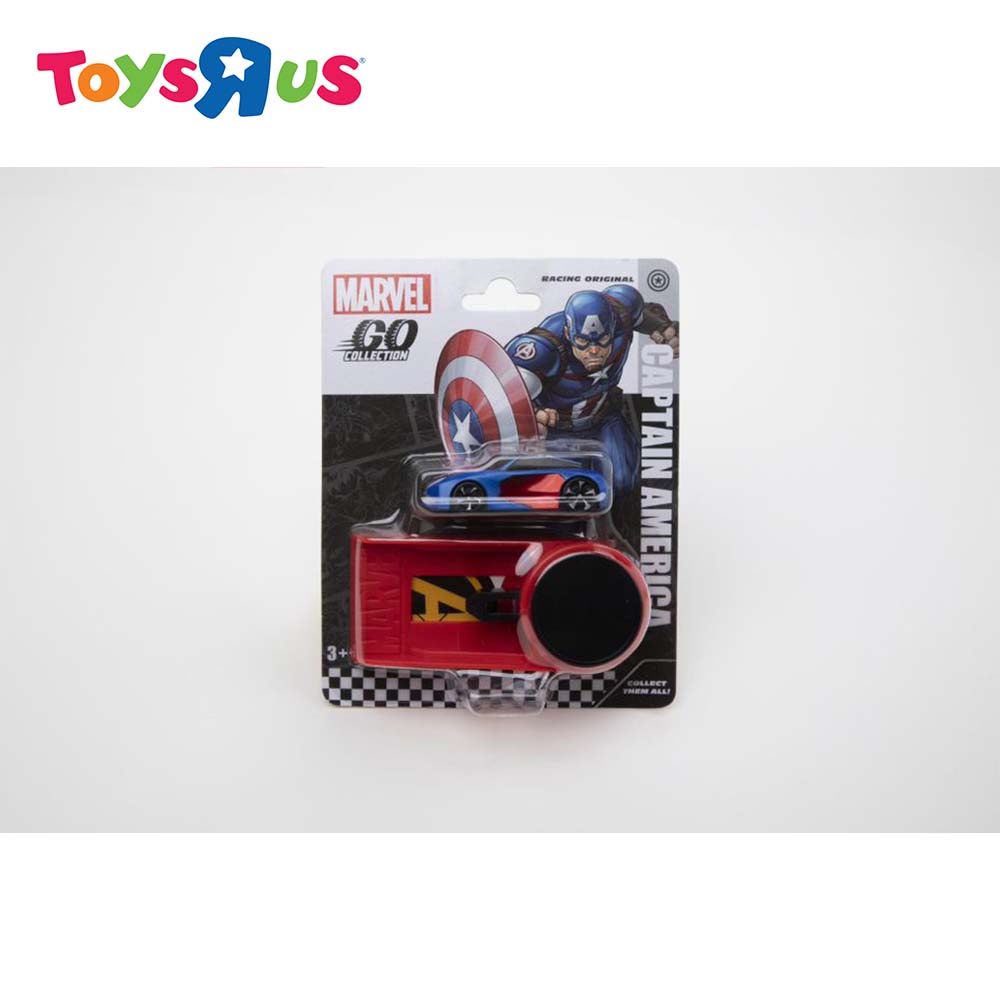 Marvel Go Racing Launcher Set - Captain America | Shopee Philippines