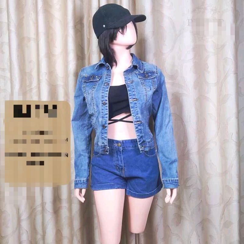ASSORTED DESIGN DENIM JACKET FOR LIVE SELLING CHECKOUT | Shopee Philippines