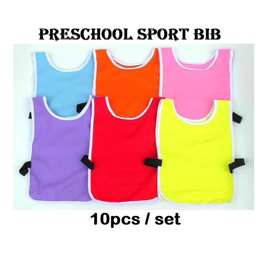 Sports BIBS for Pre-school Kindergarten/BIB SUKAN for Kindergarten ...