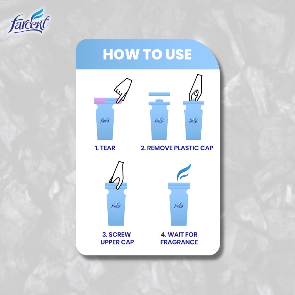 Farcent Liquid Deodorizer - Charcoal Set of 2 (350ml each) | Shopee ...