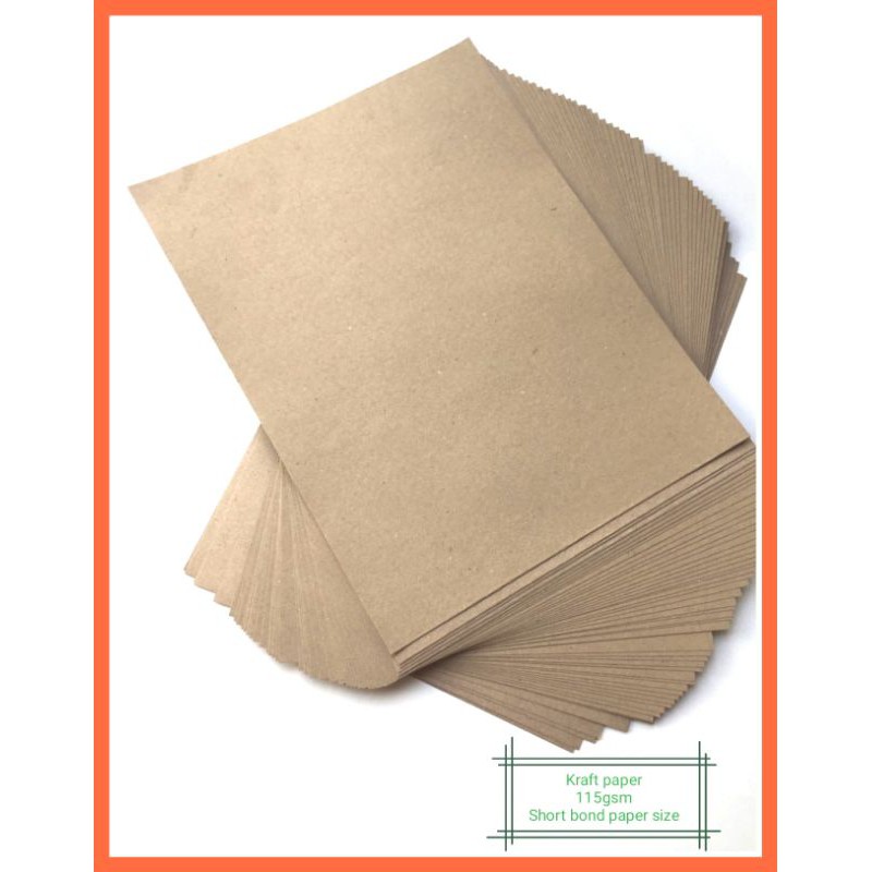 25pcs/50pcs/100pcs Short bond paper size 185gsm / 115gsm Printable ...