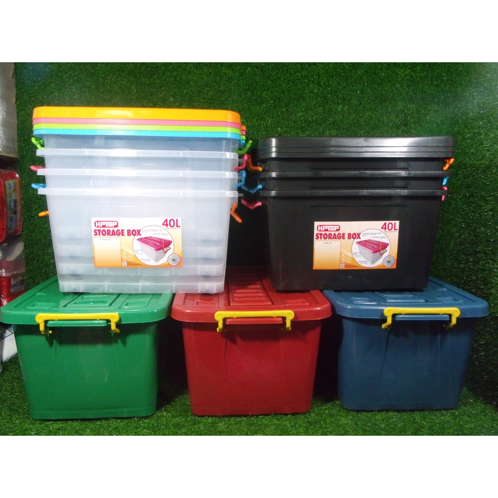 #2015 Hi-Top 40L Storage Box (Choose Variation) | Shopee Philippines