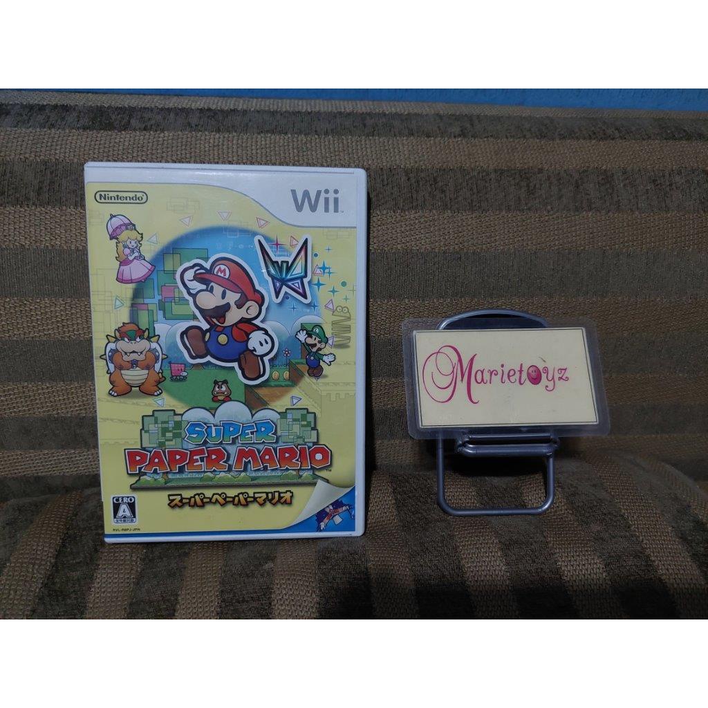 Wii Game: Super Paper Mario (Japan) | Shopee Philippines