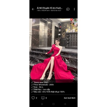 Liquidation Of Red Prom Dress With Beautiful Material, Standard Form ...