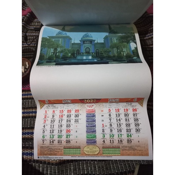 2022 Wall Calendar - Al Manak Holy Tower - Full - | Shopee Philippines