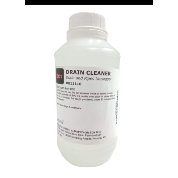 DRAIN CLEANER, 500ML/BOT(Drain and pipes unclogger) | Shopee Philippines