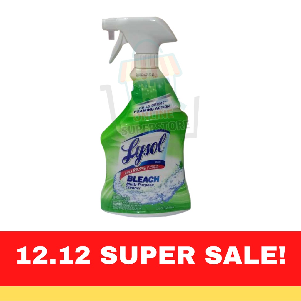 LYSOL Bleach Multi-Purpose Cleaner 946ml | Shopee Philippines