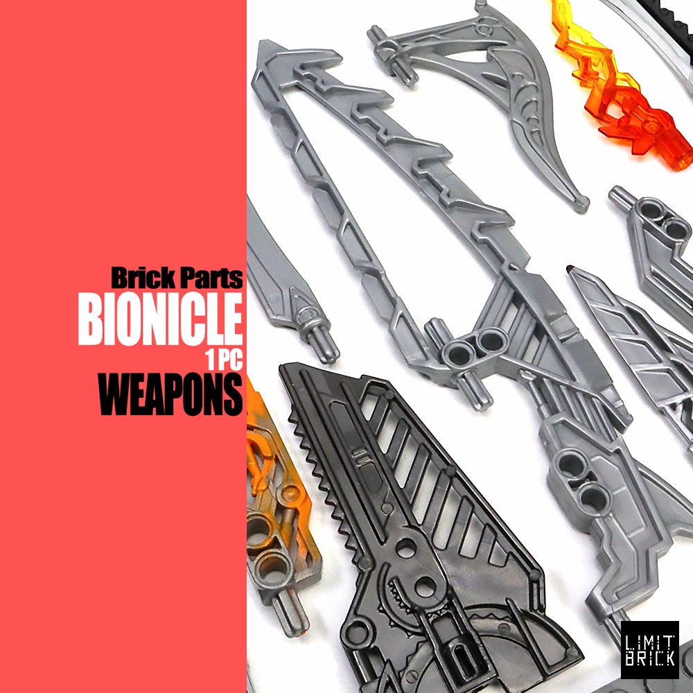 Bionicle Weapons Brick Building Toy Parts | Shopee Philippines