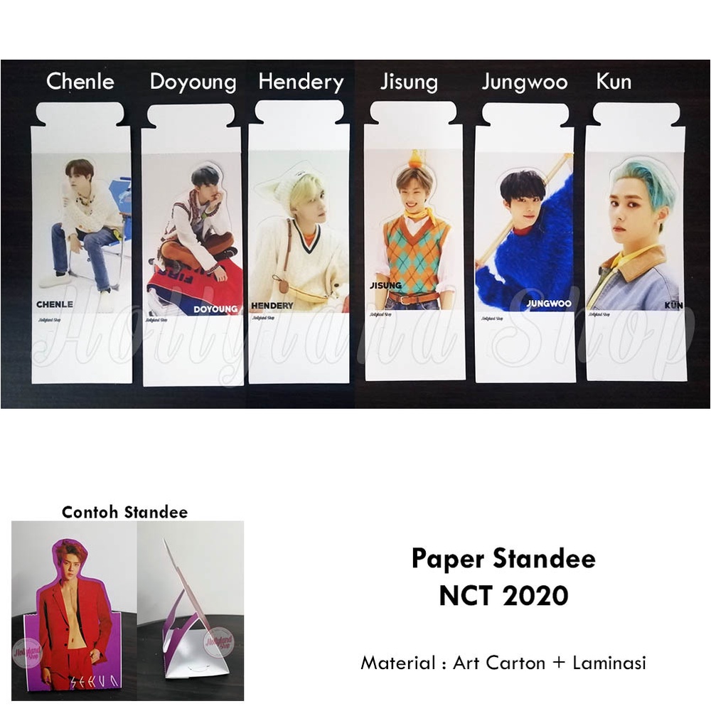 Paper Standee NCT 2020 A - Kpop Display / Miniature | Shopee Philippines