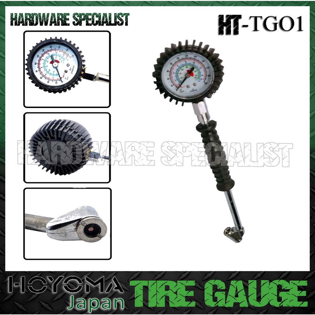 Hoyoma TIRE GAUGE HT-TG01 LONG | Shopee Philippines