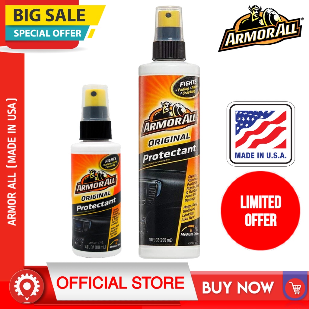 ARMOR ALL Original Protectant (Made in USA) | Shopee Philippines