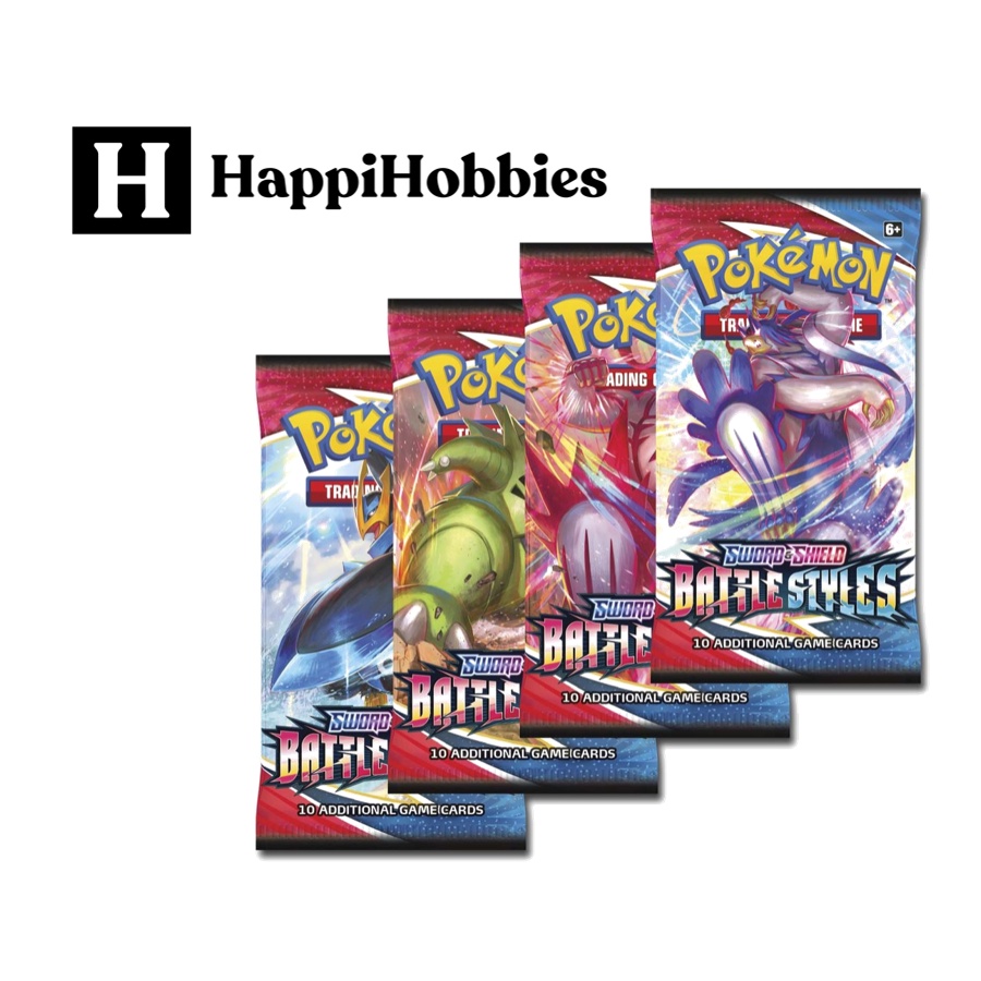 Pokémon TCG Sword and Shield - Battle Styles Booster Pack (1 Pack ...