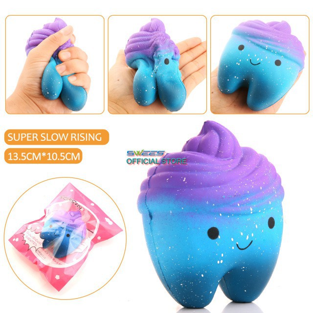 12CM Jumbo Kawaii Squishy Teeth Toy | Shopee Philippines