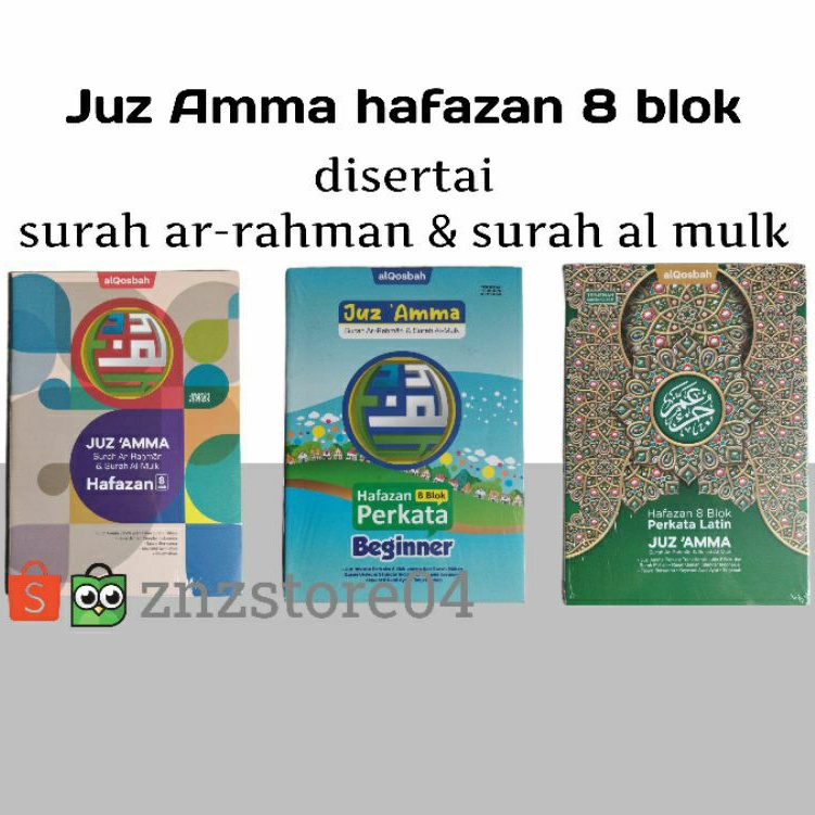 Juz Amma Children Tajwid Color Translation Words A5 Size | Shopee ...