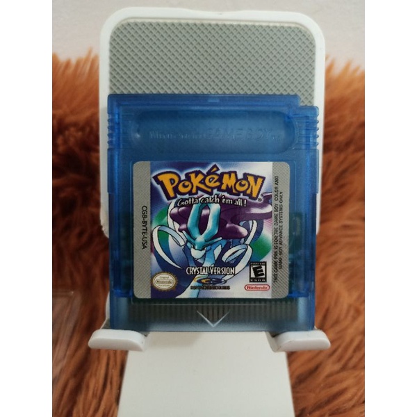 Gameboy Color GBC Pokemon Crystal Version (Working Save) | Shopee ...