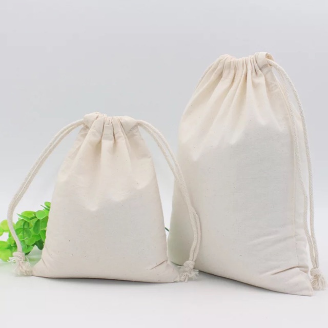 Canvas Katsa Pouch Stringbag Plain Shopee Philippines