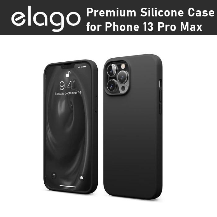 elago iP13 Pro Max Case, Liquid Silicone Case, Full Body Screen Camera ...