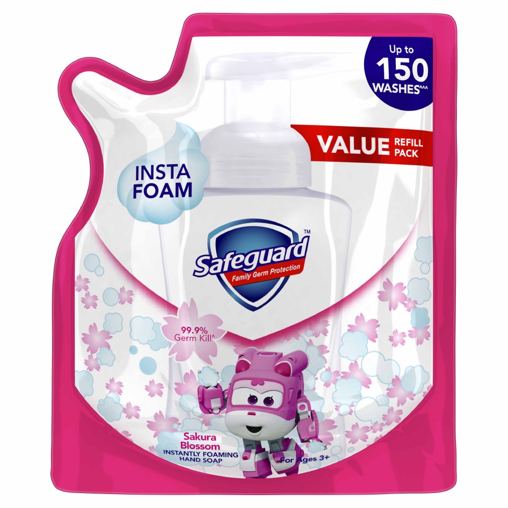 Safeguard Foaming Hand Soap Sakura Blossom Refill 200mL | Shopee ...