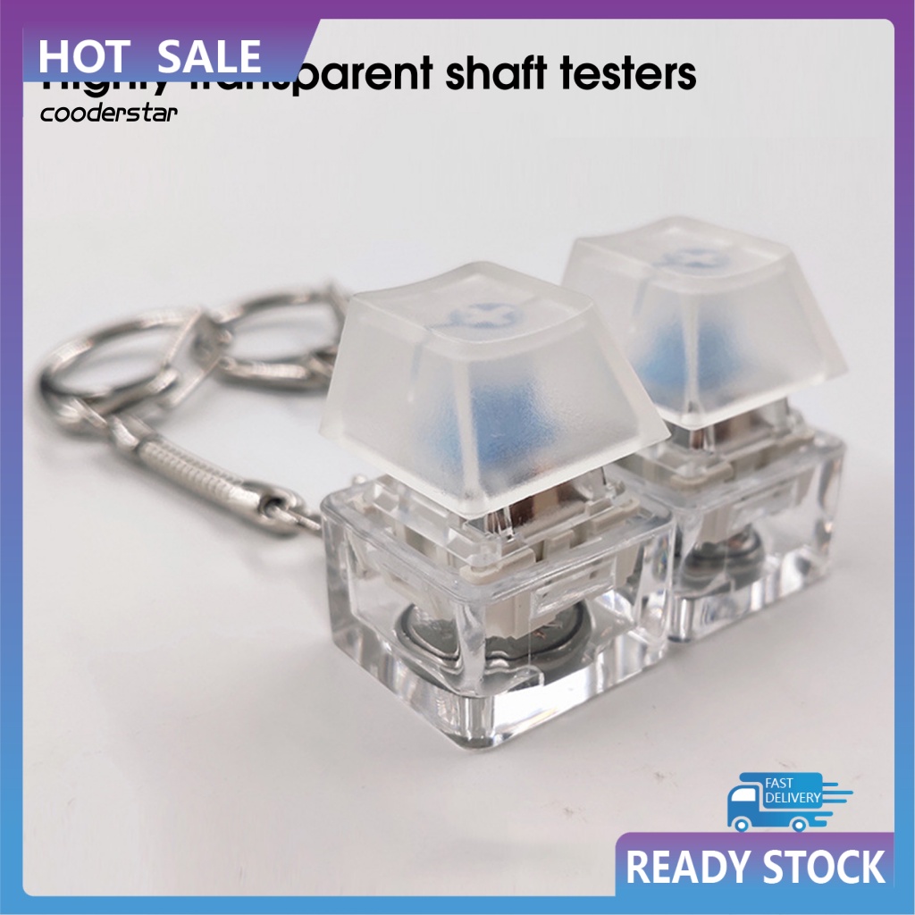 COOD Lightweight Switch Tester Mechanical Keycap Switch Keychain Shaft ...