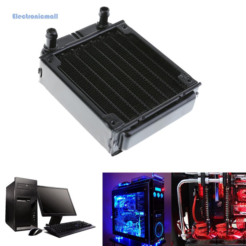 ELE 80mm Aluminum Water Cooling Radiator Computer PC Water Cooling ...