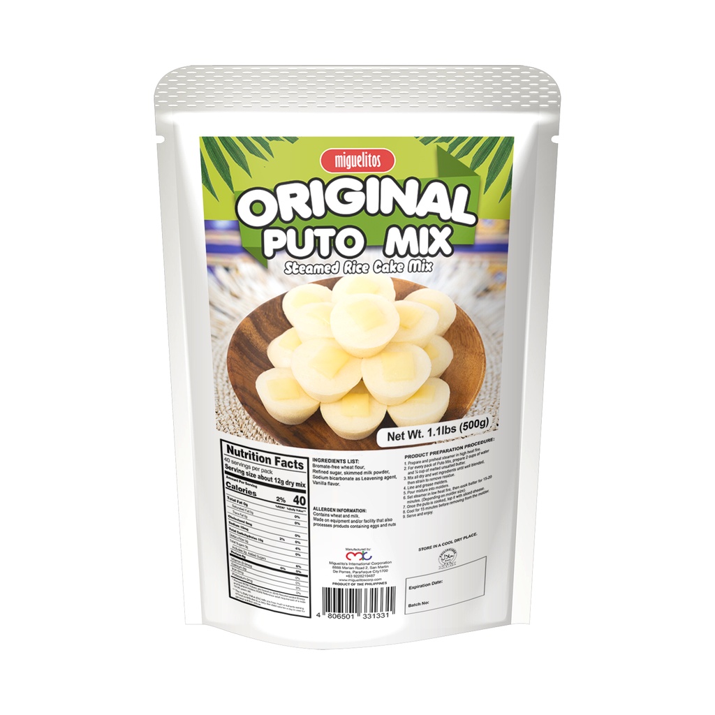 Puto Powder Premix by Miguelitos | Shopee Philippines