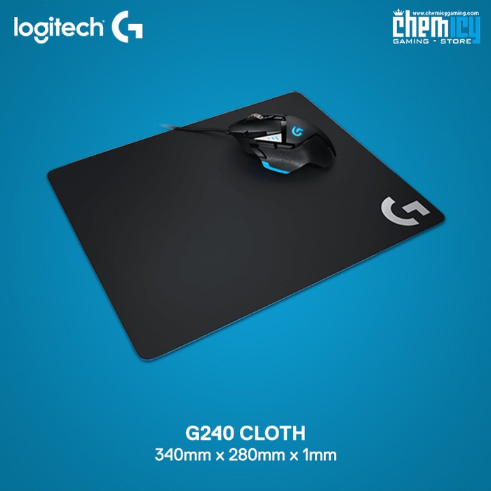 Logitech G240 Cloth Gaming Mousepad | Shopee Philippines