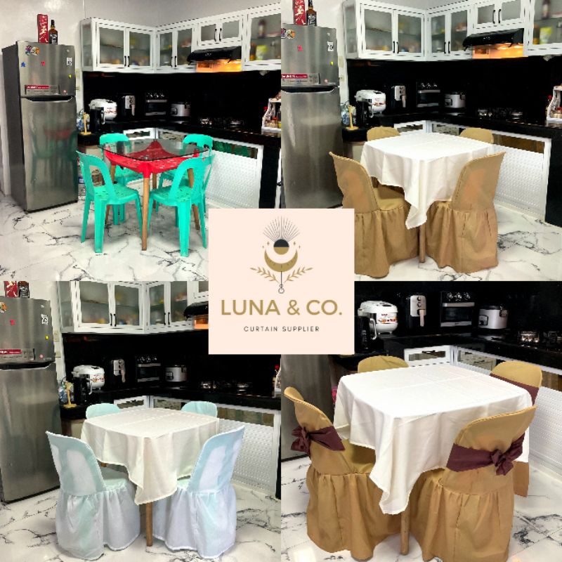 PLAIN Monoblock Chair Cover for URATEX & COFTA RUBY | Shopee Philippines