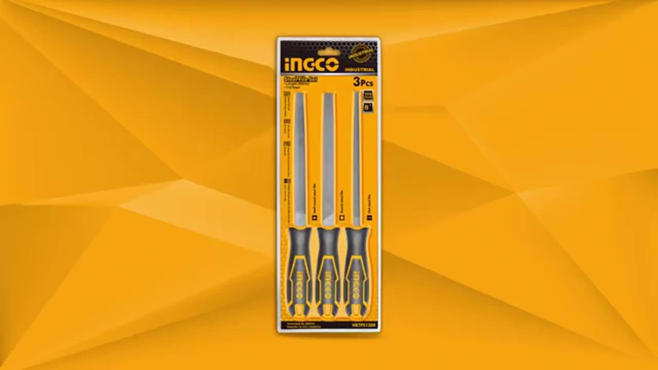 Ingco by Winland Steel File SET Kikil Hand Tool Pangkikil 200mm ...